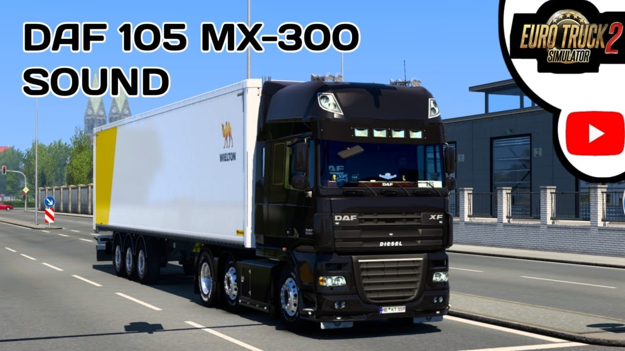 Euro Truck Simulator 2 [1.49] | DAF 105 w/ DAF 105 MX-300 Sound ...