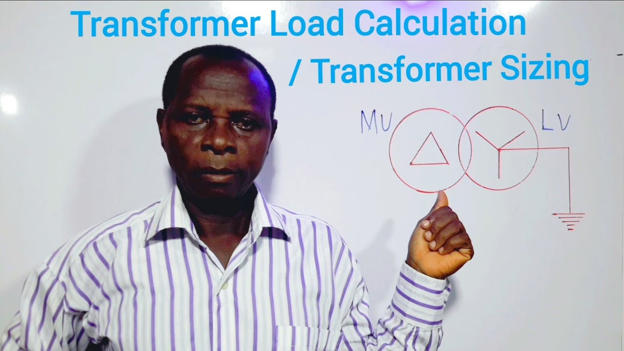 Transformer load calculation / Transformer Sizing - YouTube