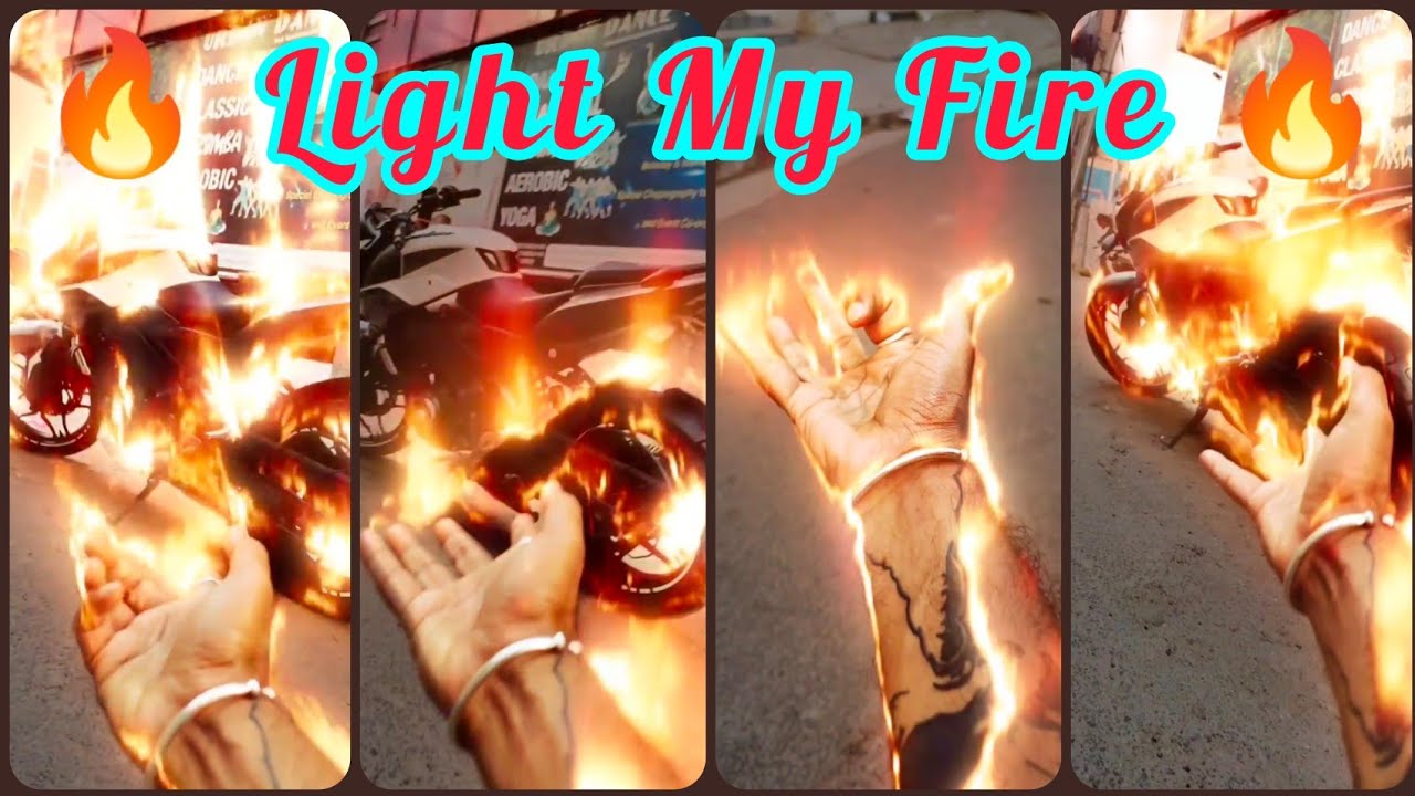 Light My Fire 🔥|| Instagram trending filter reels || Light My Fire Reel ...