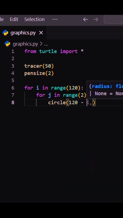 Pythonturtle Animation Graphics Python Turtleprogramming Pythonprogramming Shorts Coding 