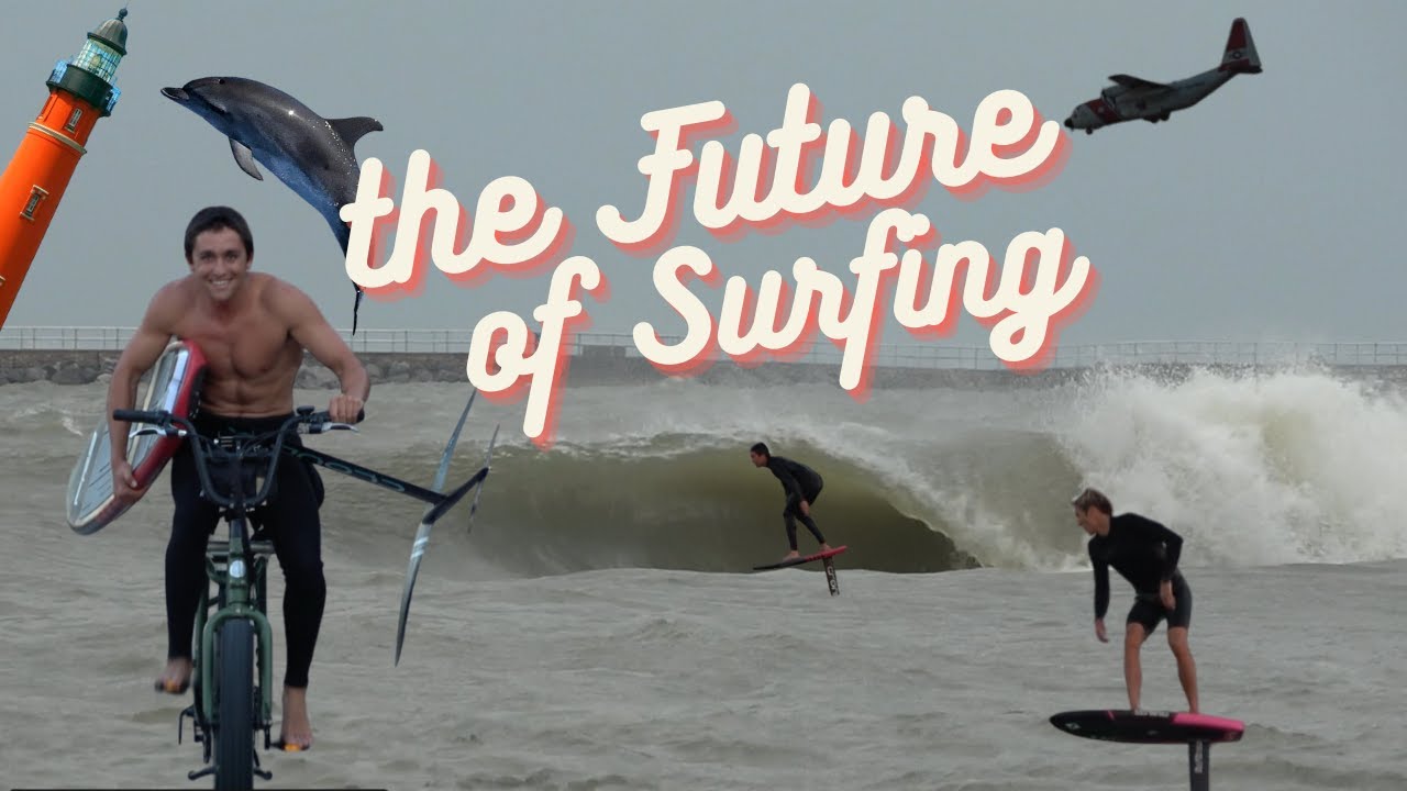 Hydro Foiling, the Future of Surfing New Smyrna Beach? - YouTube