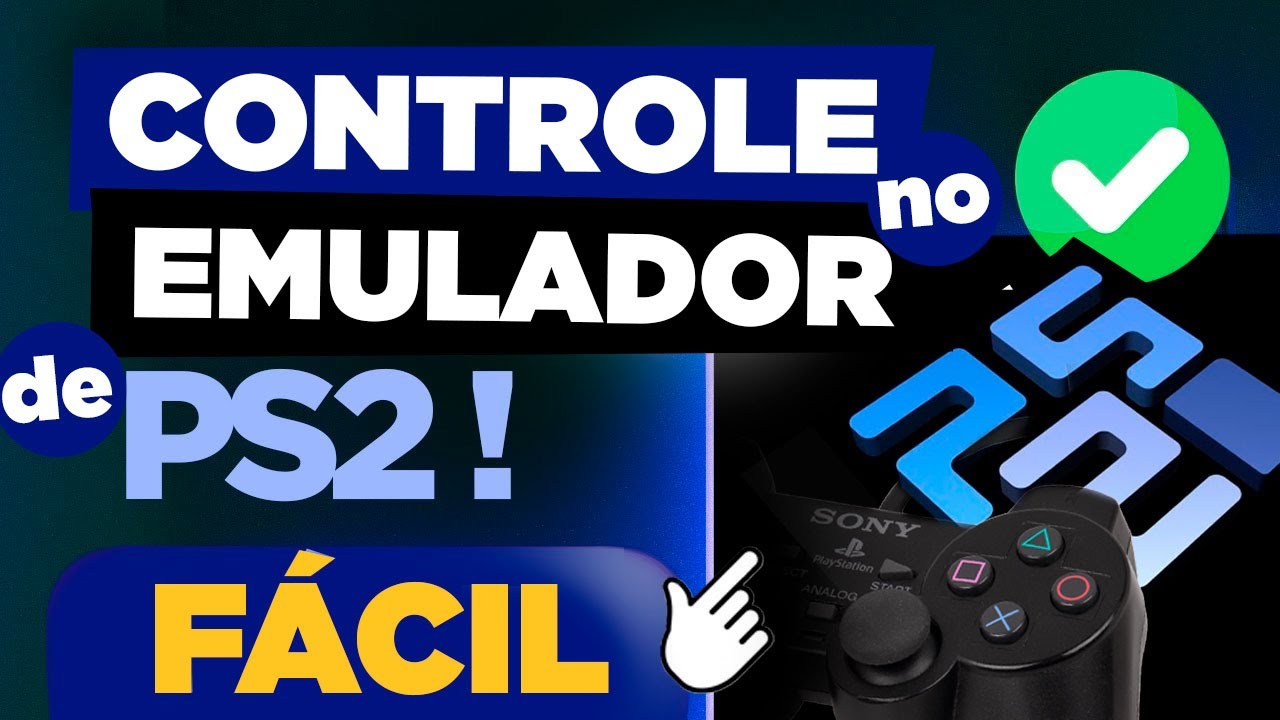 [2024] Como configurar o Controle no emulador PS2 PCSX2 FACIL - YouTube
