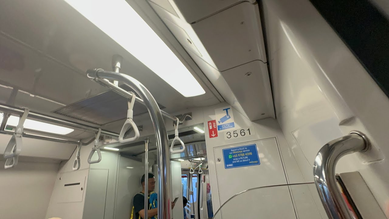 [NEWCHIME]MRTravels on the North South Line:C151A Trainset 561/562 from ...