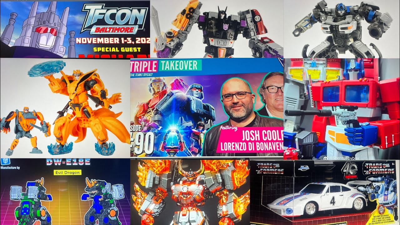 Transformers Tfcon news. New takara pre orders, Naruto collab revealed ...