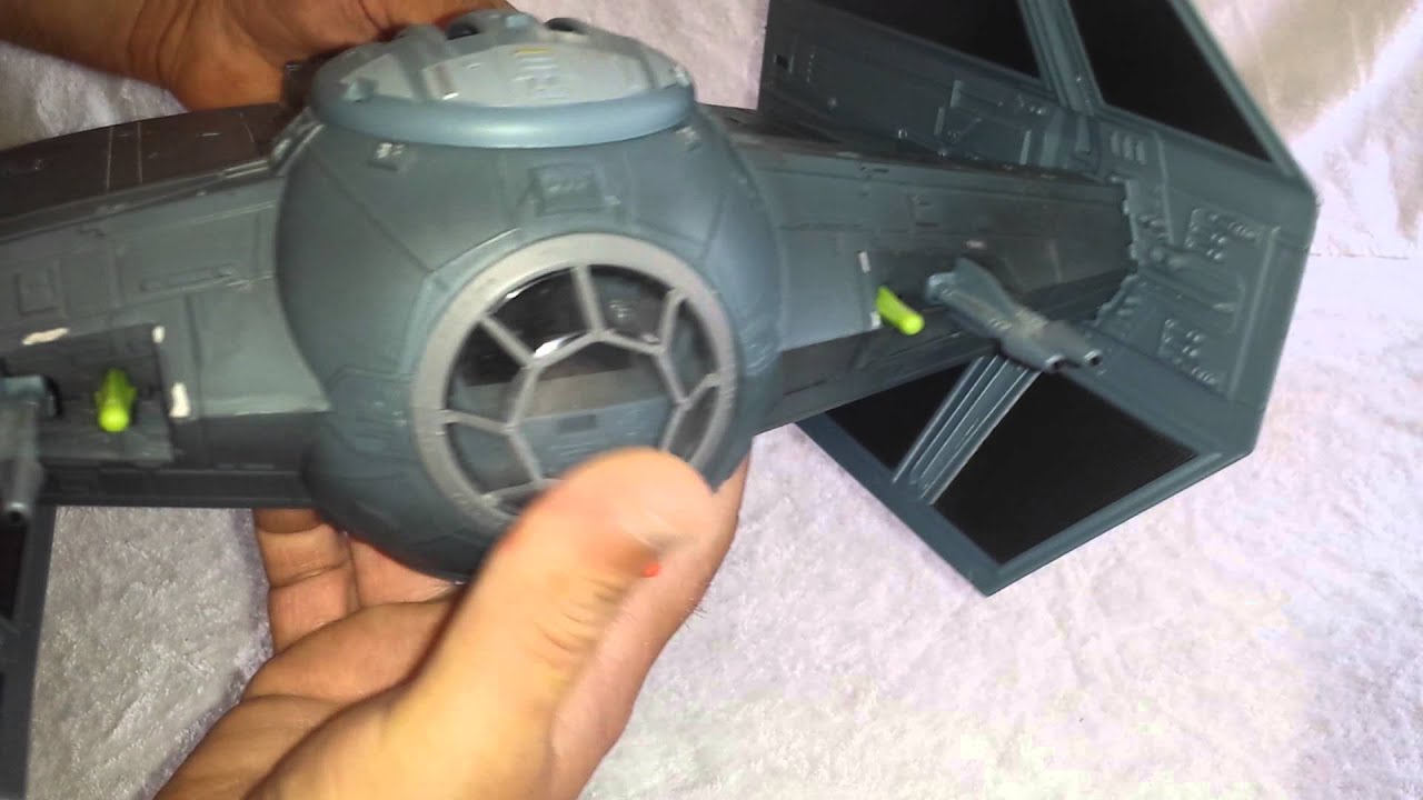 Legacy collection Advanced Tie Fighter - YouTube