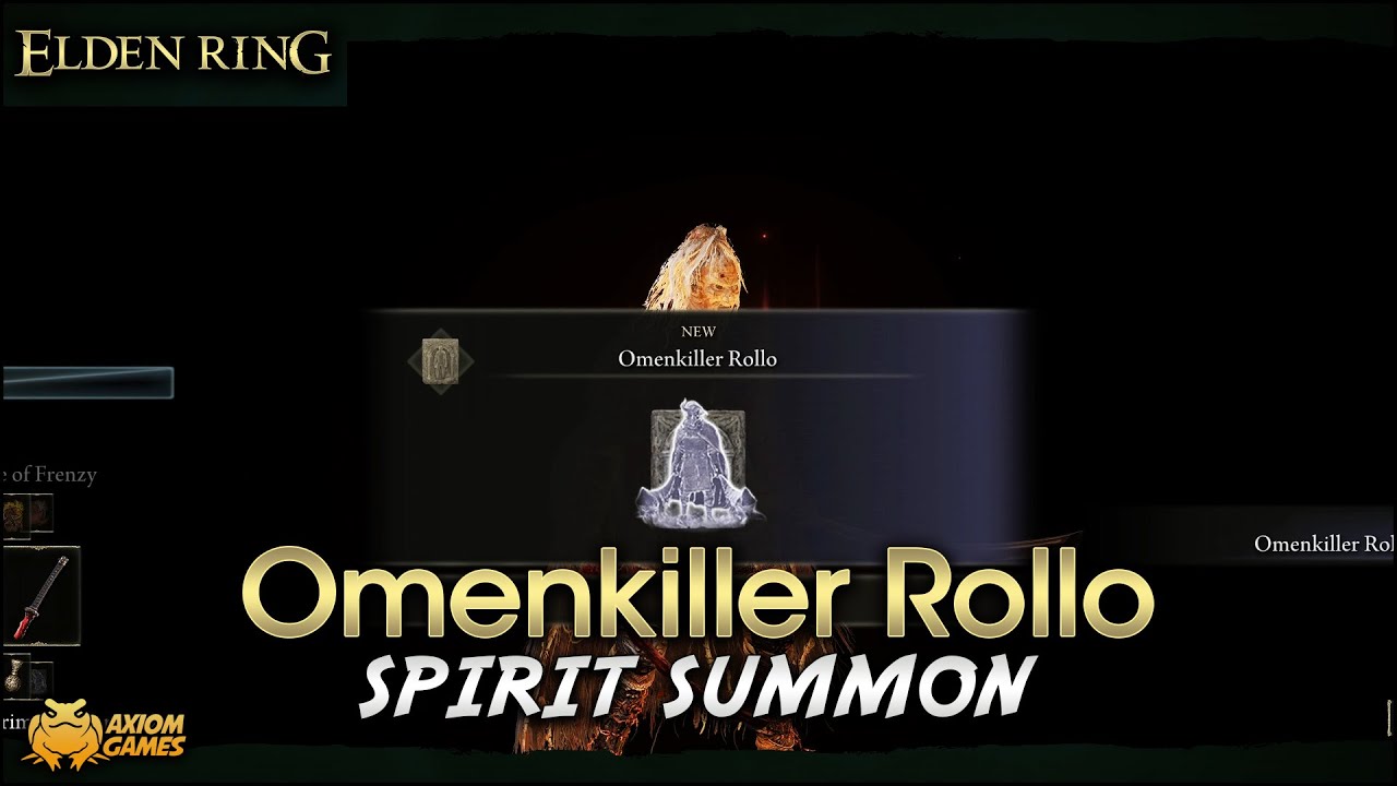 Elden Ring - Omenkiller Rollo Summon Location - YouTube