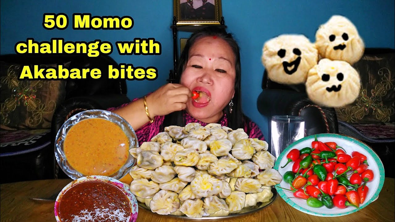 50 Momo challenge with Akabare bites | Mummy's Wish - YouTube