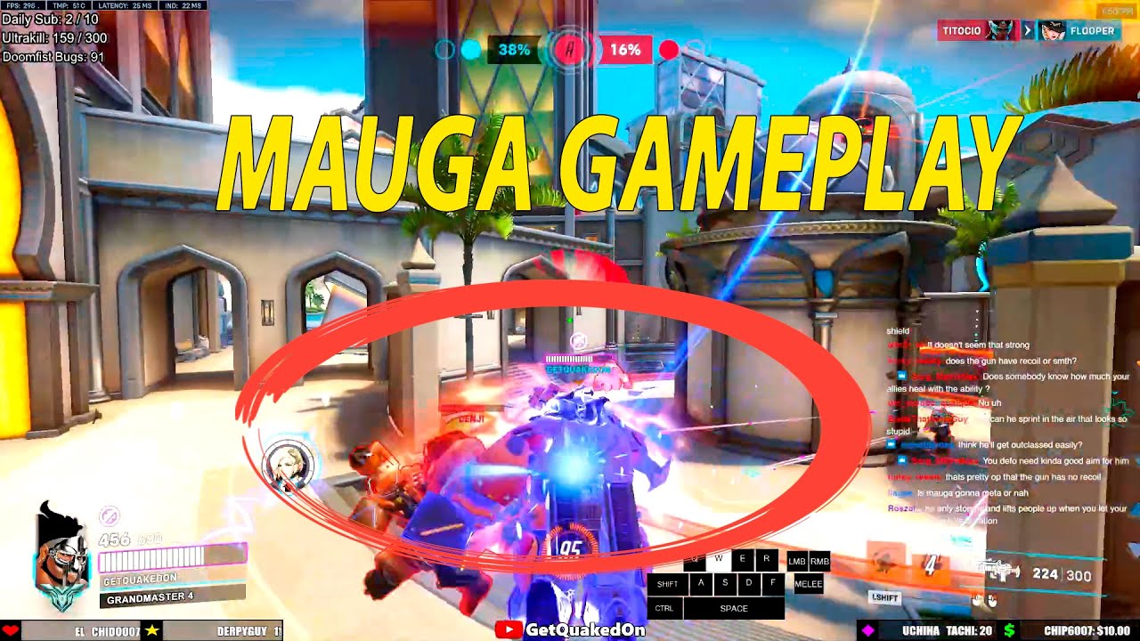 MAUGA IS HERE! IMBA! INSANE DAMAGE! GetQuakedOn Mauga Gameplay Season 7 ...