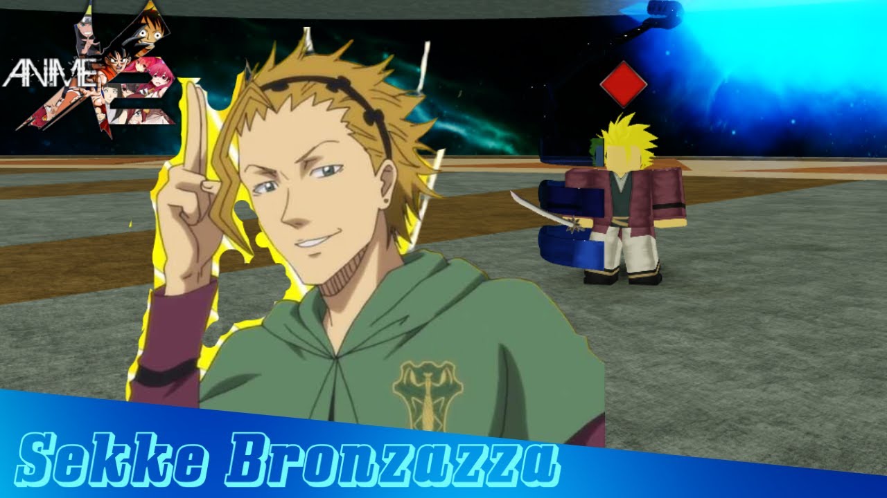 Sekke Bronzazza in Anime Cross 2 - YouTube