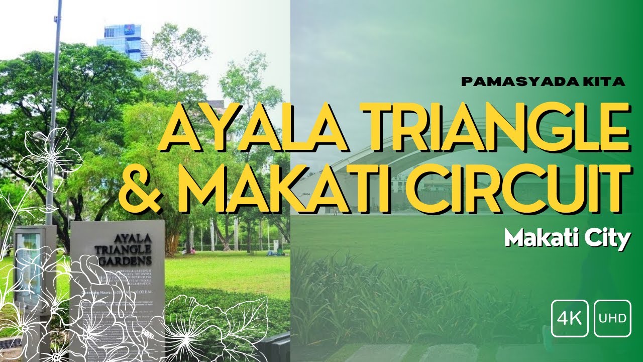 Ayala Triangle Gardens & Makati Circuit at Makati, Philippines ...