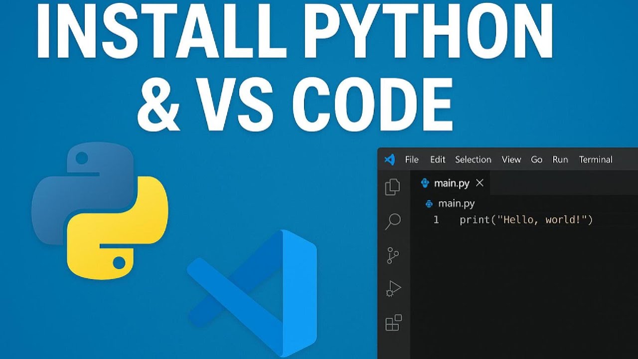 Installing Python + VS Code (Python Tutorials Ep. 1) - YouTube
