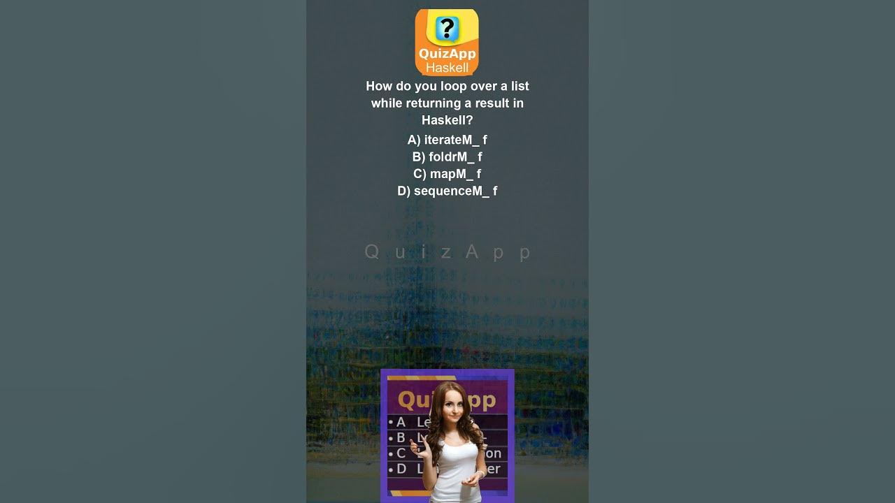 Haskell How do you loop over a list while returning a result in Haskell - YouTube