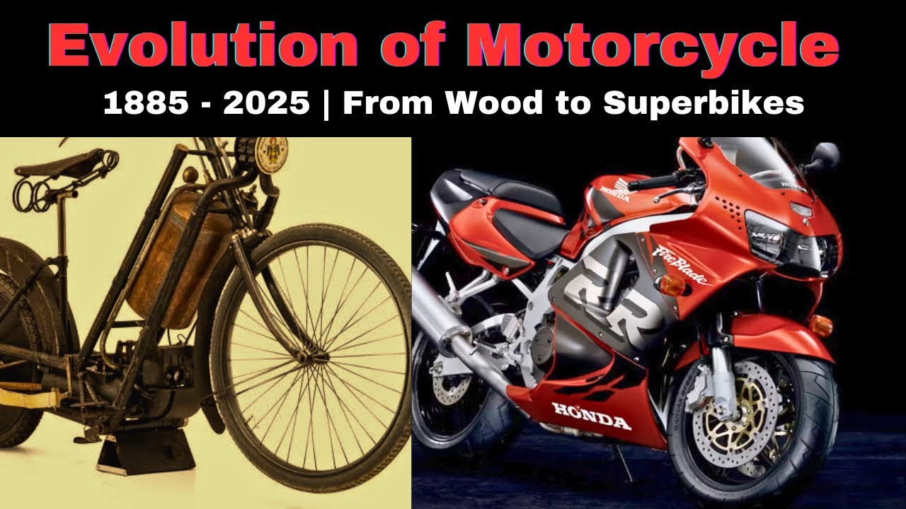 The Evolution of MOTORCYCLES : From 1885 to 2024 | Motorcycle History ...