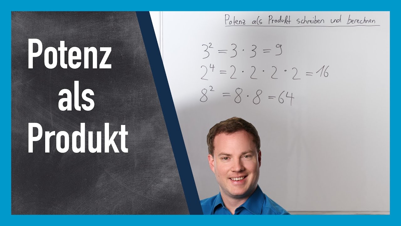 Potenz als Produkt schreiben - YouTube