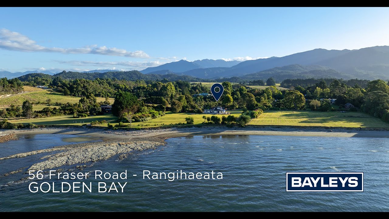 56 Fraser Rd, Rangihaeata, Golden Bay - 4K - YouTube