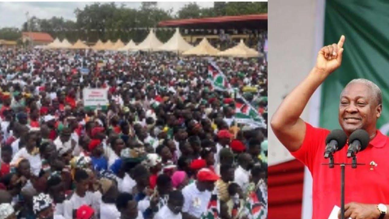 final campaign, NDC mega float got NPP thinking and says.... - YouTube