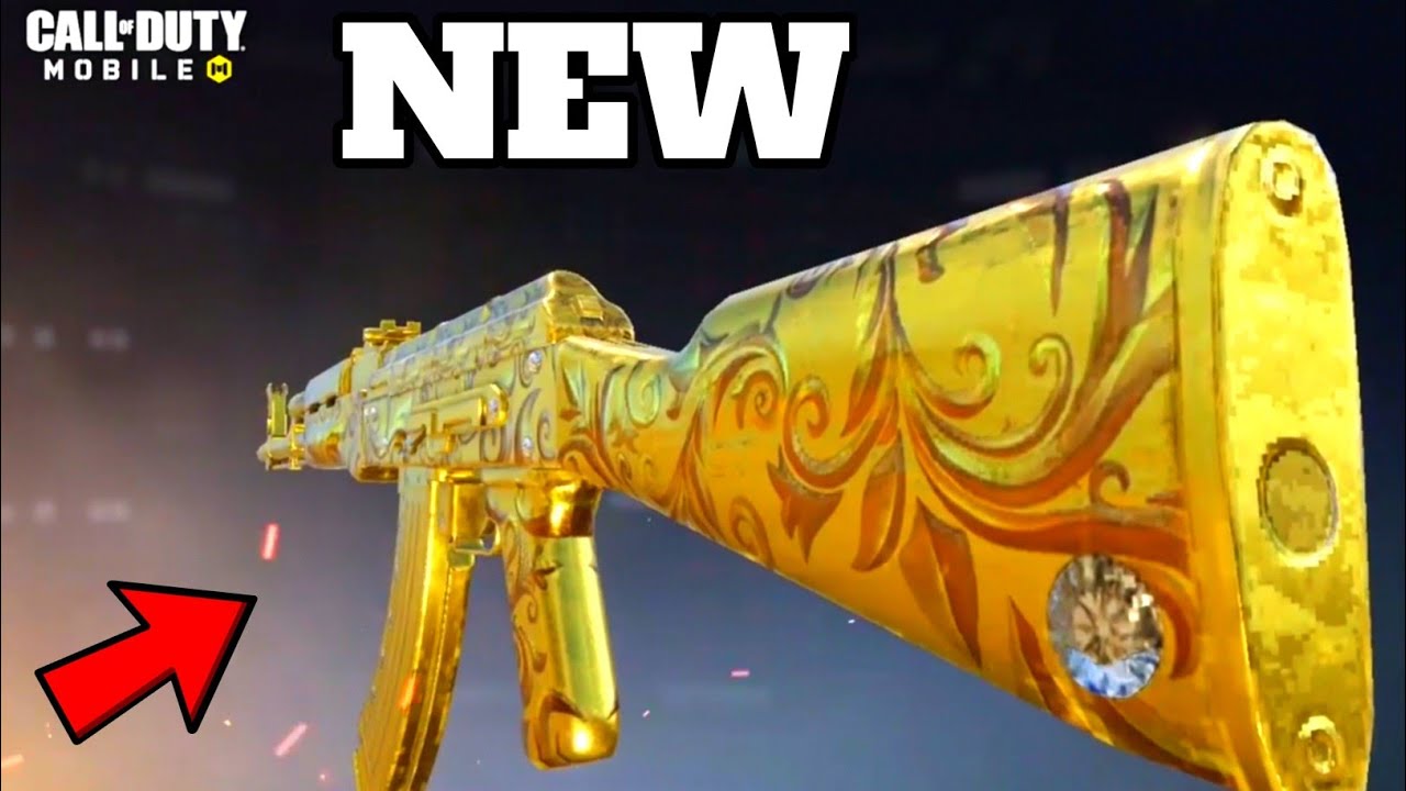 *New* Epic Msmc + Ak47 Gold Gameplay! Call Of Duty Mobile Gold Lucky ...