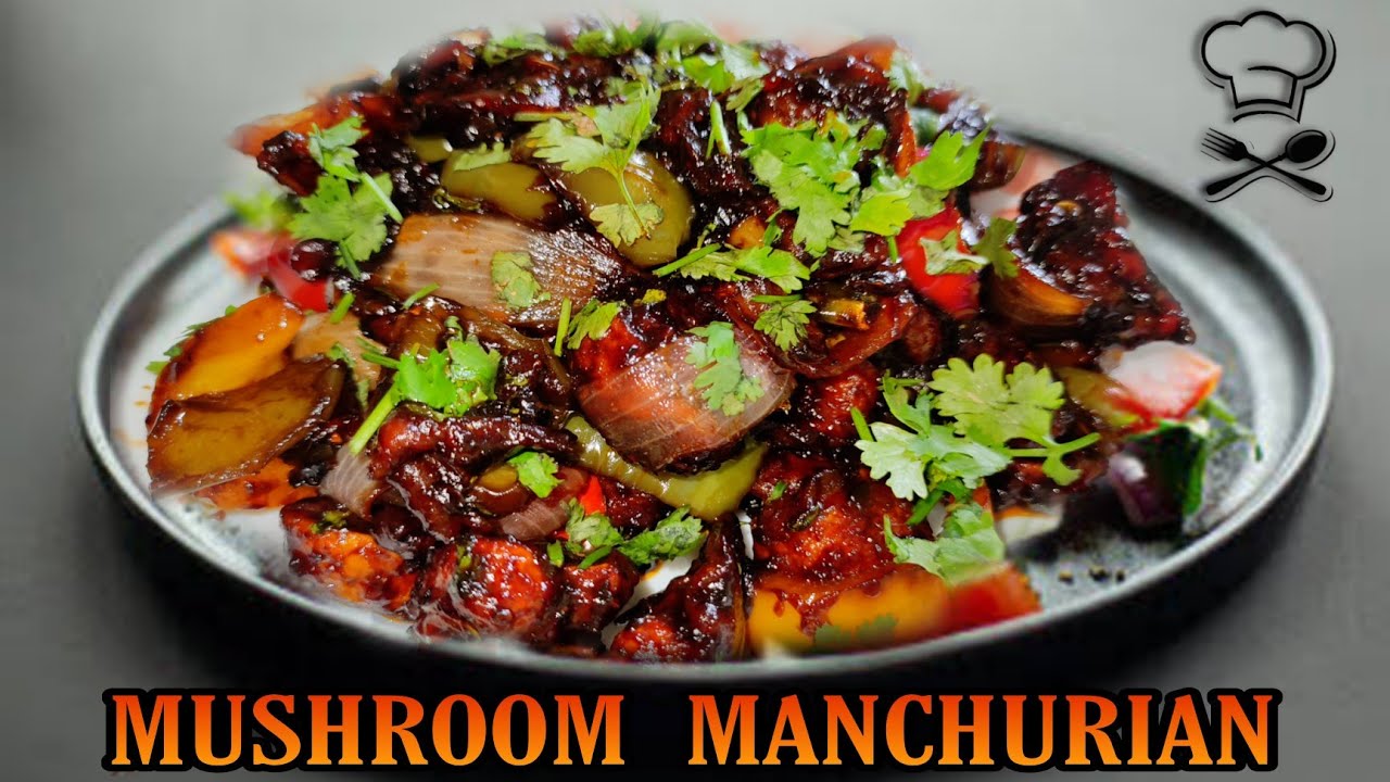 MUSHROOM MANCHURIAN || Make Restaurant Style Mushroom Manchurian at ...