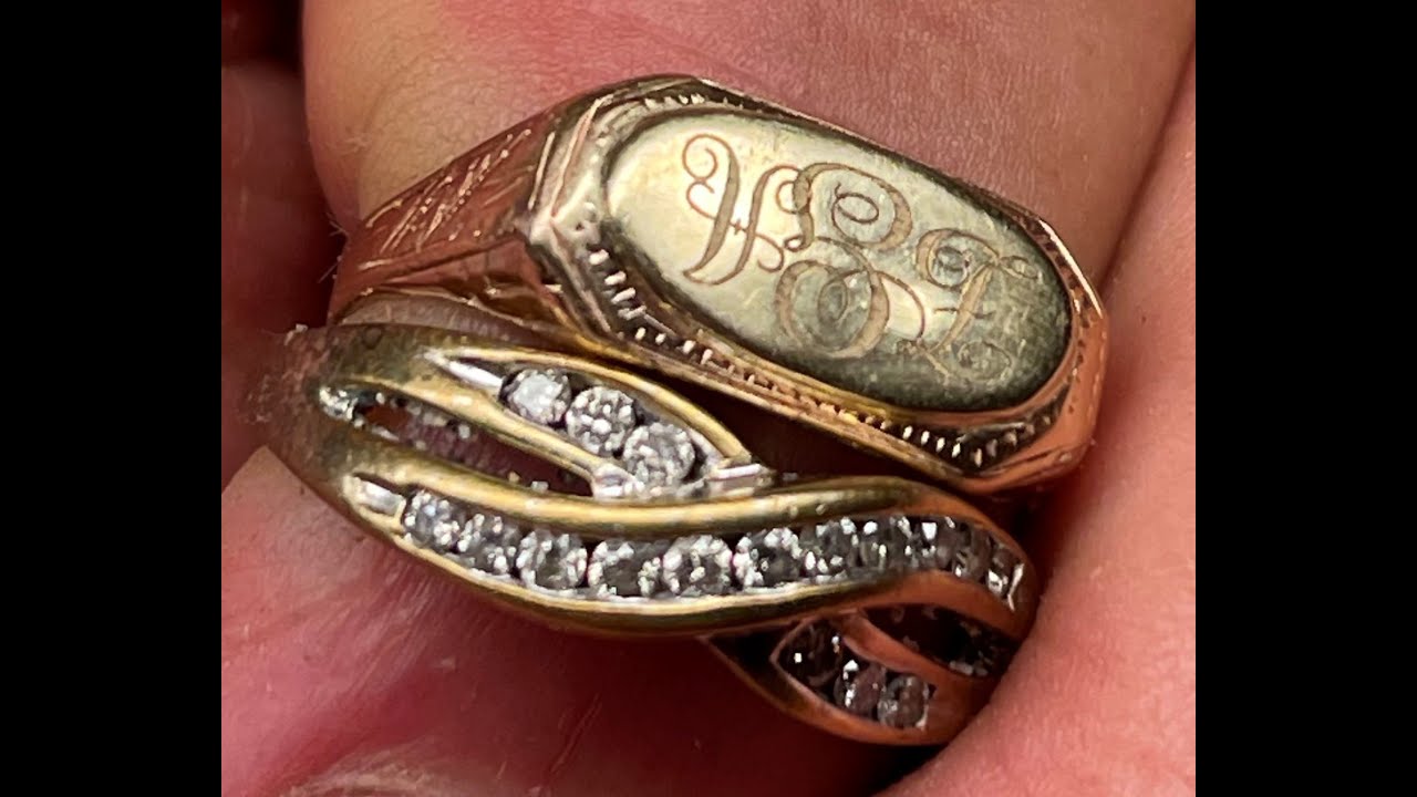 Gold Rings Found In California - YouTube