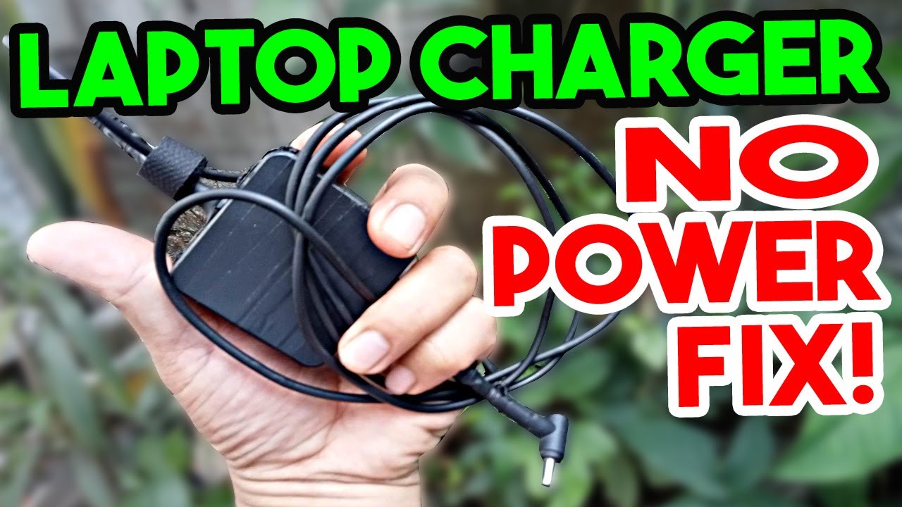 ASUS LAPTOP CHARGER NA SIRA! HOW TO REPAIR LAPTOP CHARGER IN SIMPLE WAY ...