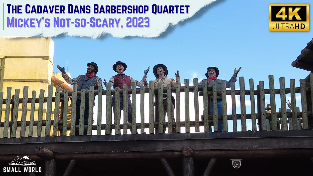 The Cadaver Dans Barbershop Quartet - Full Show | Mickey's Not-So-Scary ...