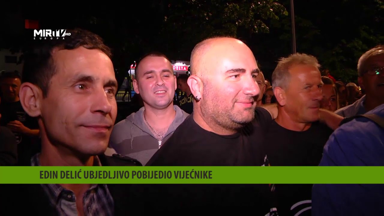 Edin Delic ubjedljivo pobijedio vijecnike OV Lukavac - YouTube
