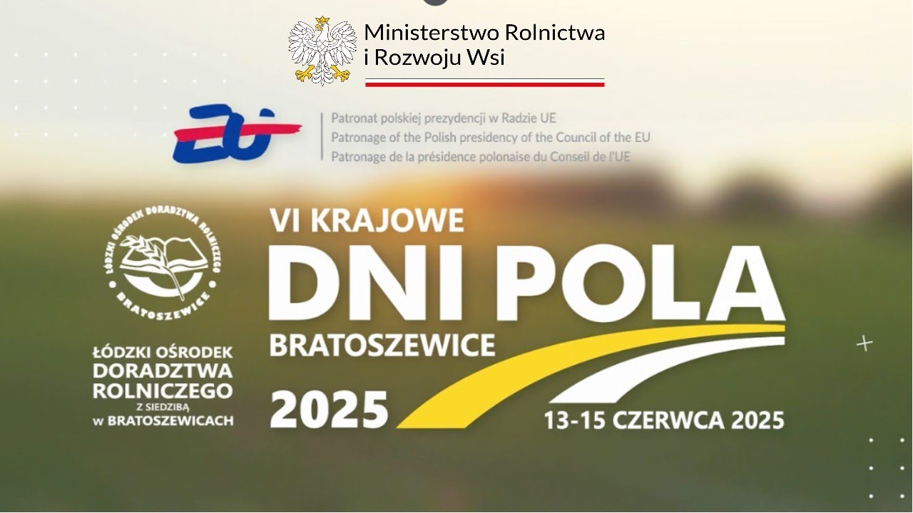 Minister Rolnictwa Czesław Siekierski zaprasza na Krajowe Dni Pola! 13 ...
