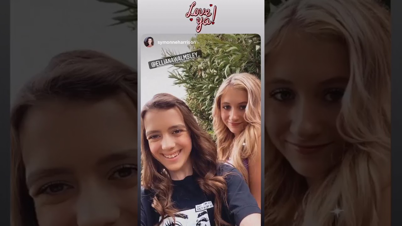 Elliana Walmsley (IG Story) - YouTube