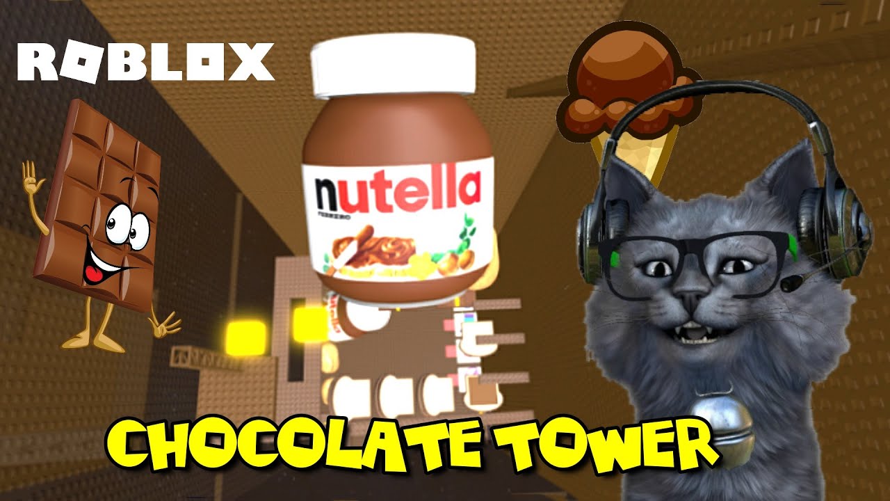 MAIN DI TOWER PENUH COKELAT - Chocolate Tower (Roblox indonesia) - YouTube