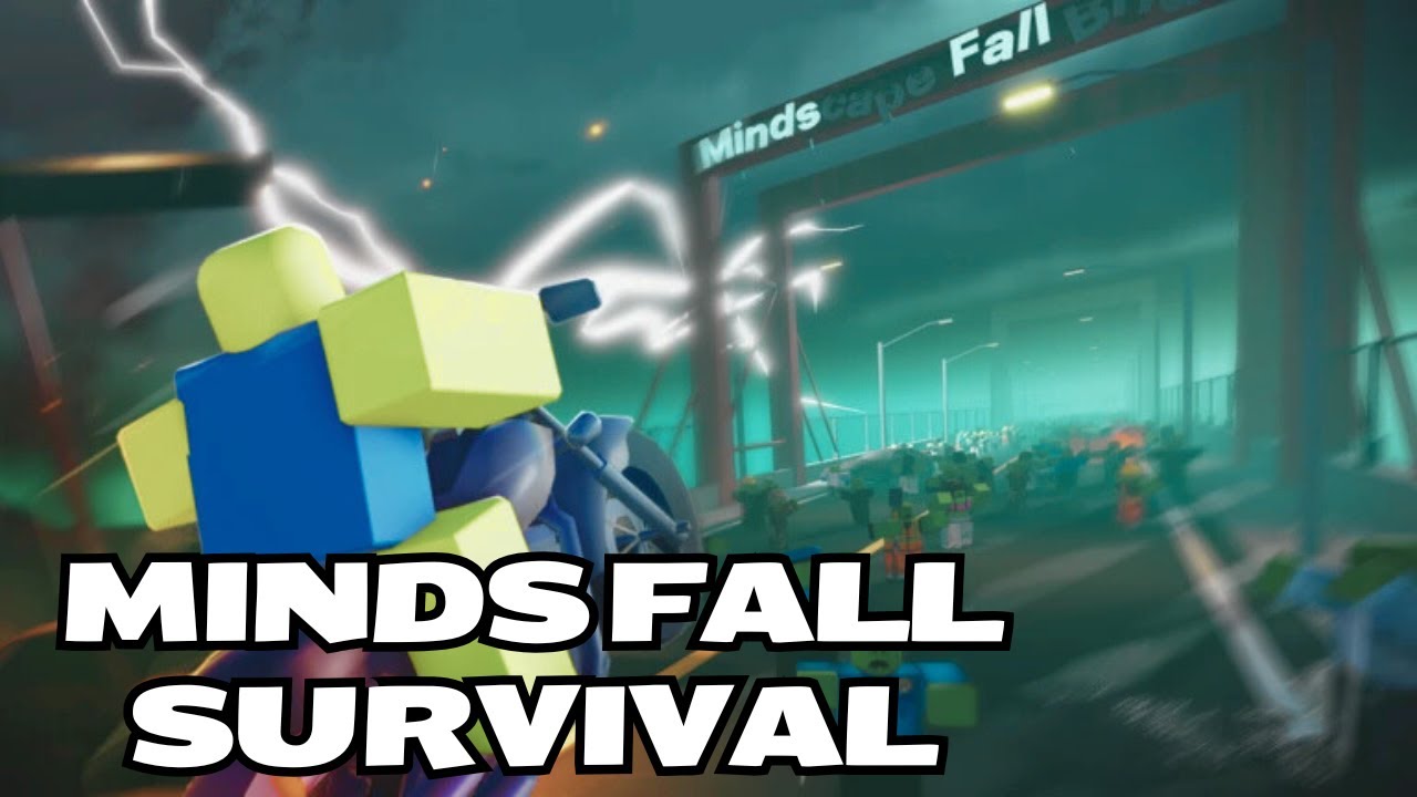 BECOMING THE ULTIMATE BADASS 😎 IN ROBLOX MINDS FALL SURVIVAL 🧟‍♂️ - YouTube