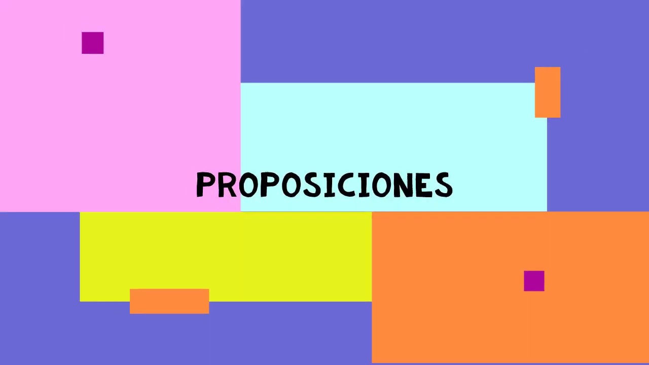 Proposiciones Simples - YouTube