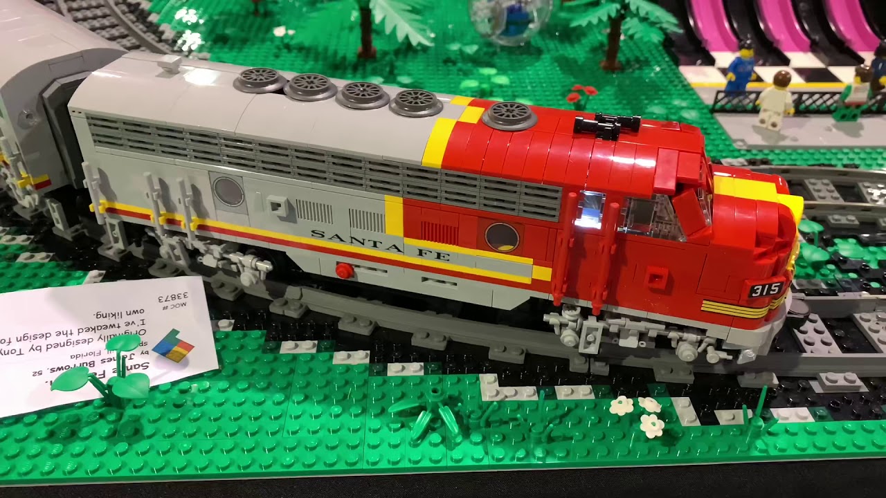 LEGO Trains at BrickFair Alabama - YouTube