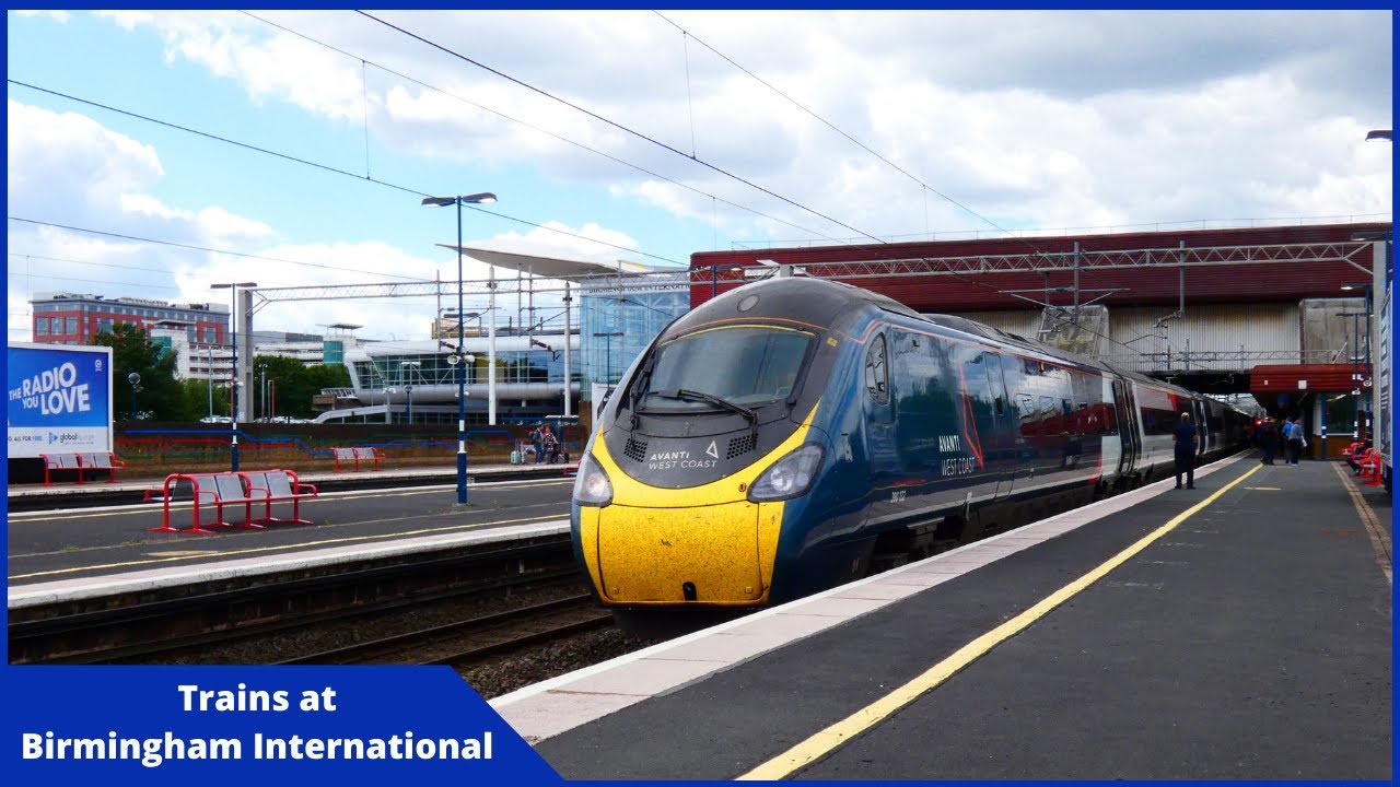 Trains At Birmingham International | WCML | 28/05/2022 | 4K! - YouTube