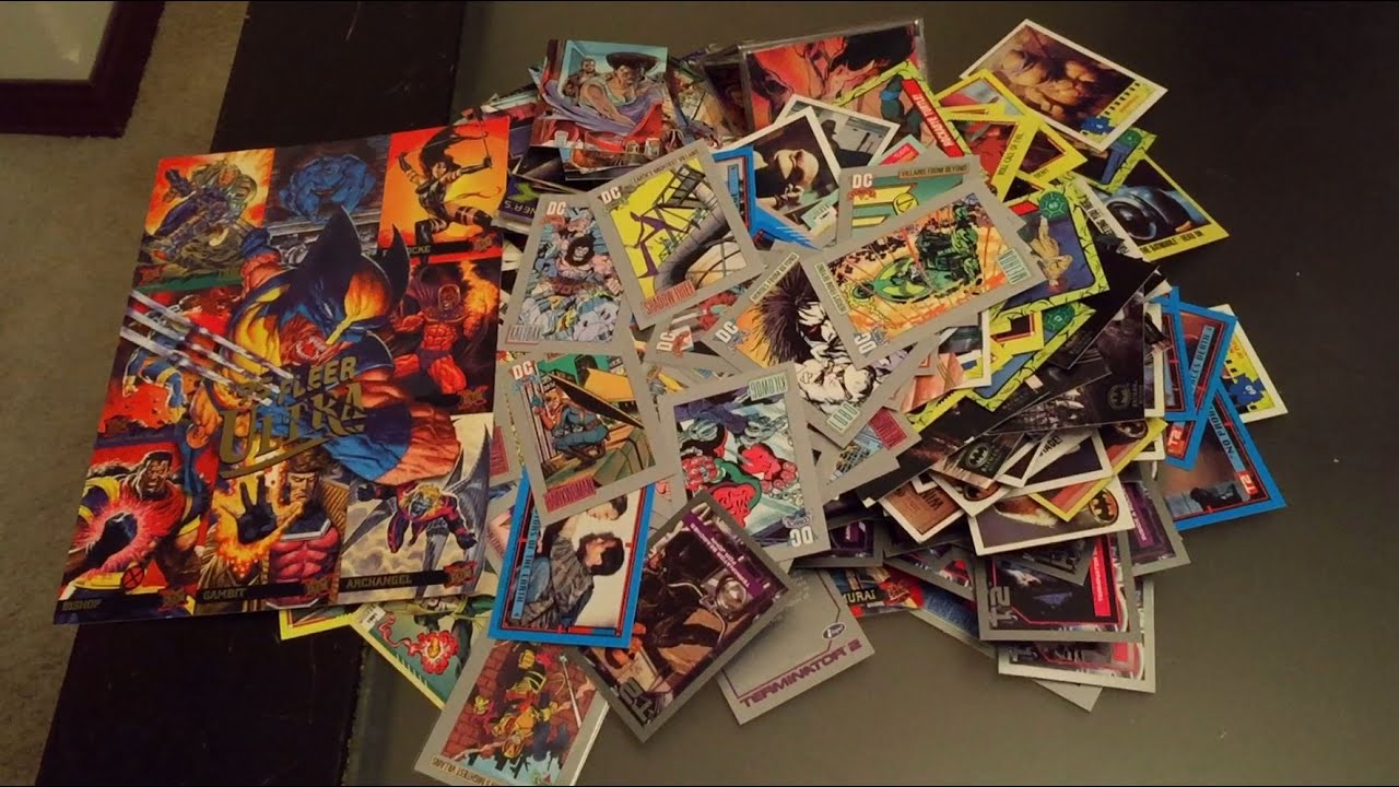 Super Hero Trading Card Haul! - YouTube