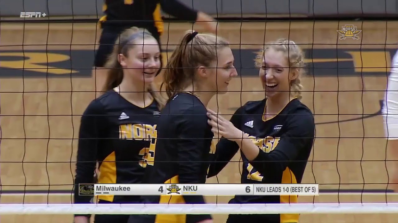 NKU Volleyball: Highlights vs. Milwaukee 9/22/18 - YouTube