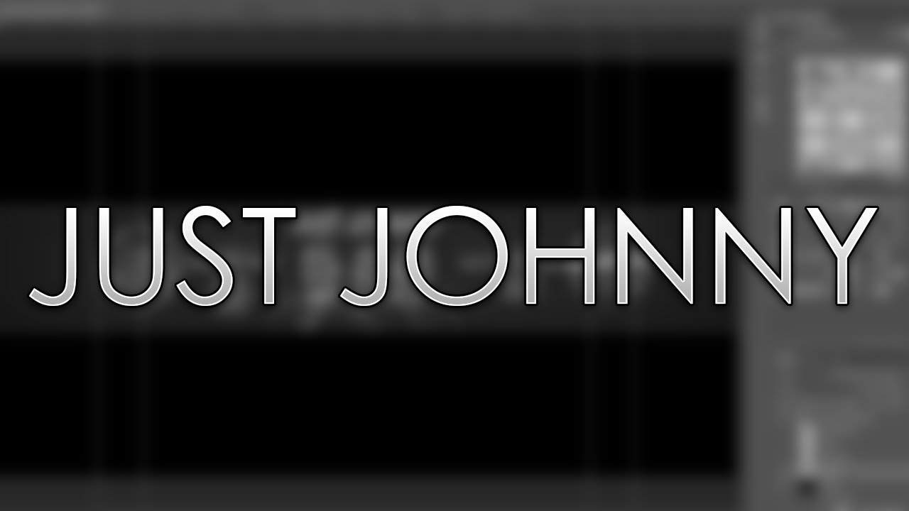Just Johnny YouTube Banner | Speed Art #1 - YouTube