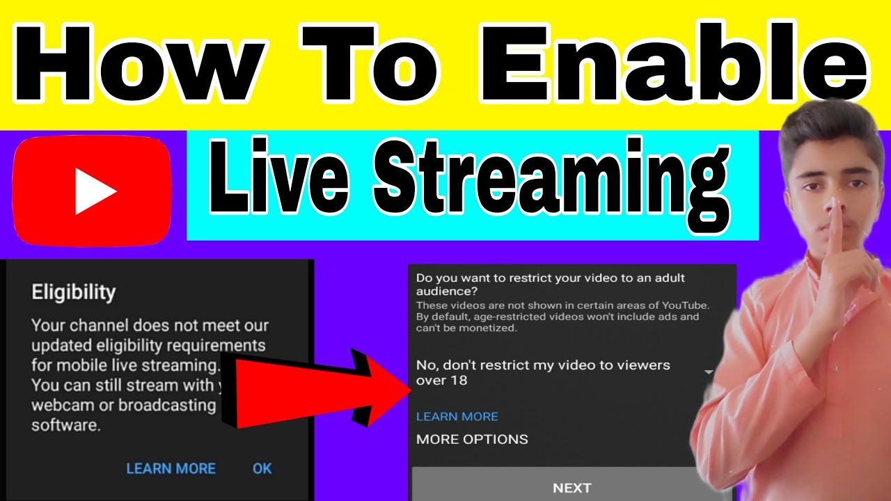 How to enable live streaming on YouTube channel|| - YouTube