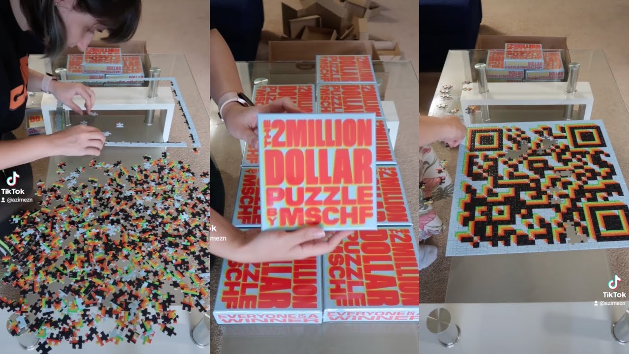 2 million dollar puzzle by MSCHF (9/4/23) - YouTube