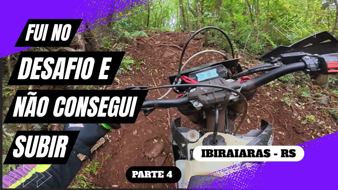 4ª PARTE DA 1ª MEIA TRILHA DE IBIRAIARAS/RS DOS TRILHEIROS DA BIRA ...