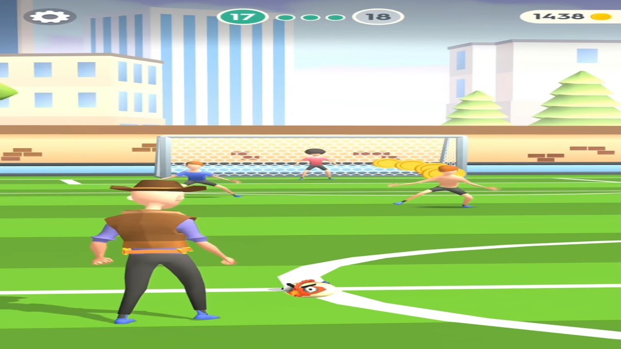 Flick Goal Levels 1-20 IOS Gameplay - YouTube