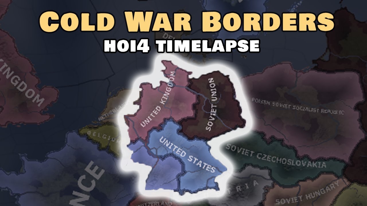 What if Europe had Cold War Borders in 1936? | HOI4 Timelapse - YouTube