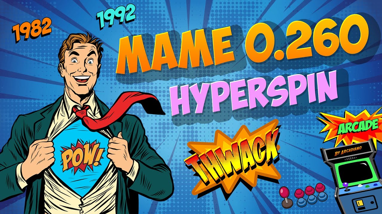 MAME 0.260 ∴ Hyperspin Frontend - YouTube