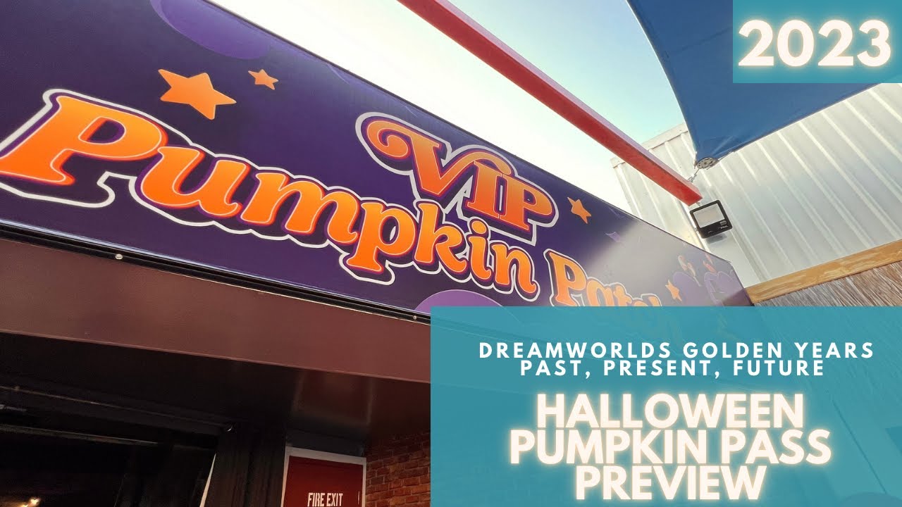 Happy Halloween VIP Pumpkin Pass preview - 2023 - YouTube