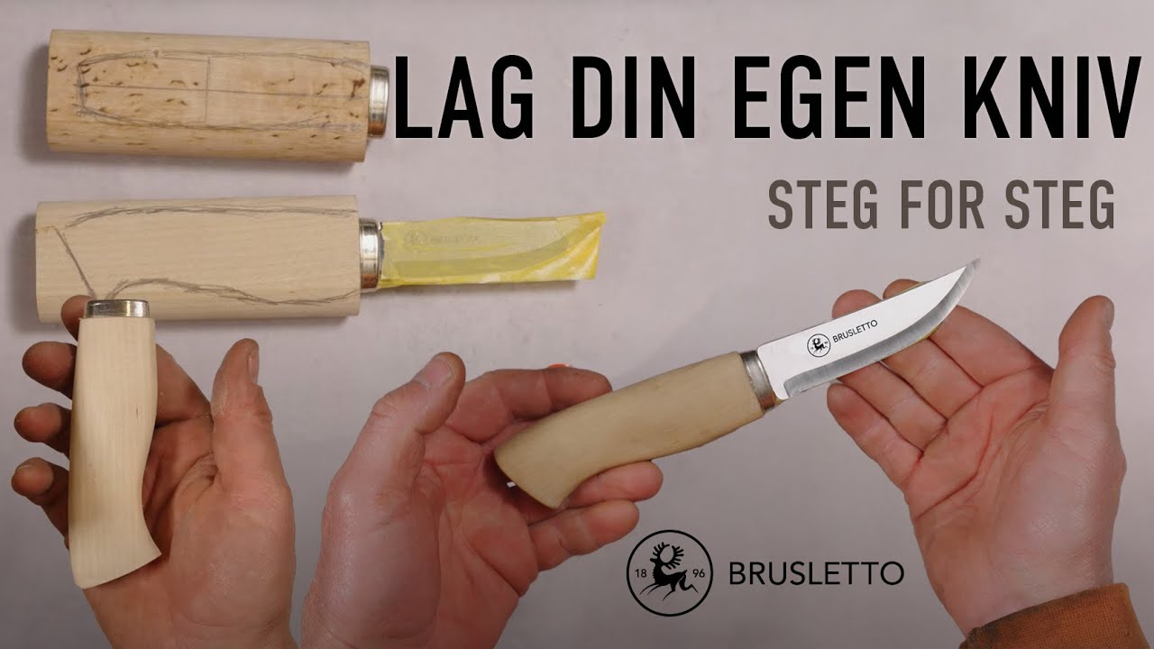 Lag din egen kniv - Steg for steg - YouTube