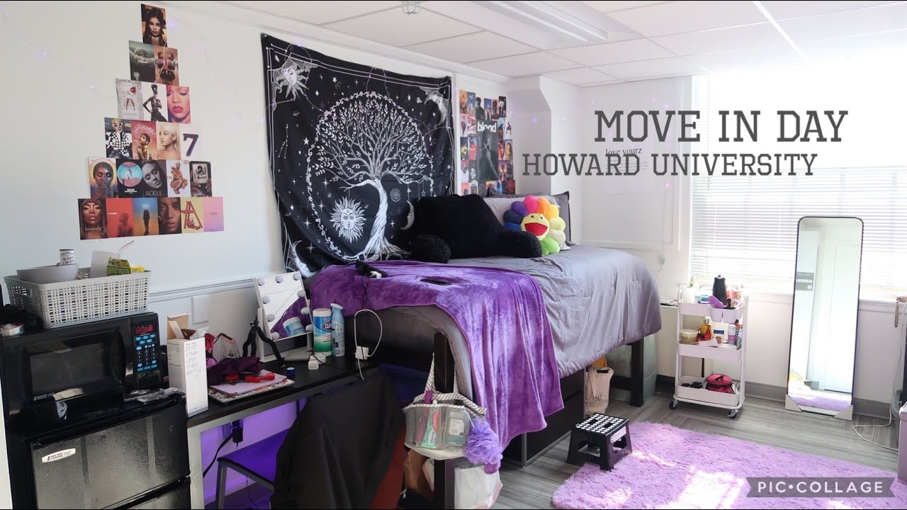 move in day | Howard University | HU'26 | Baldwin Hall (Quad) - YouTube