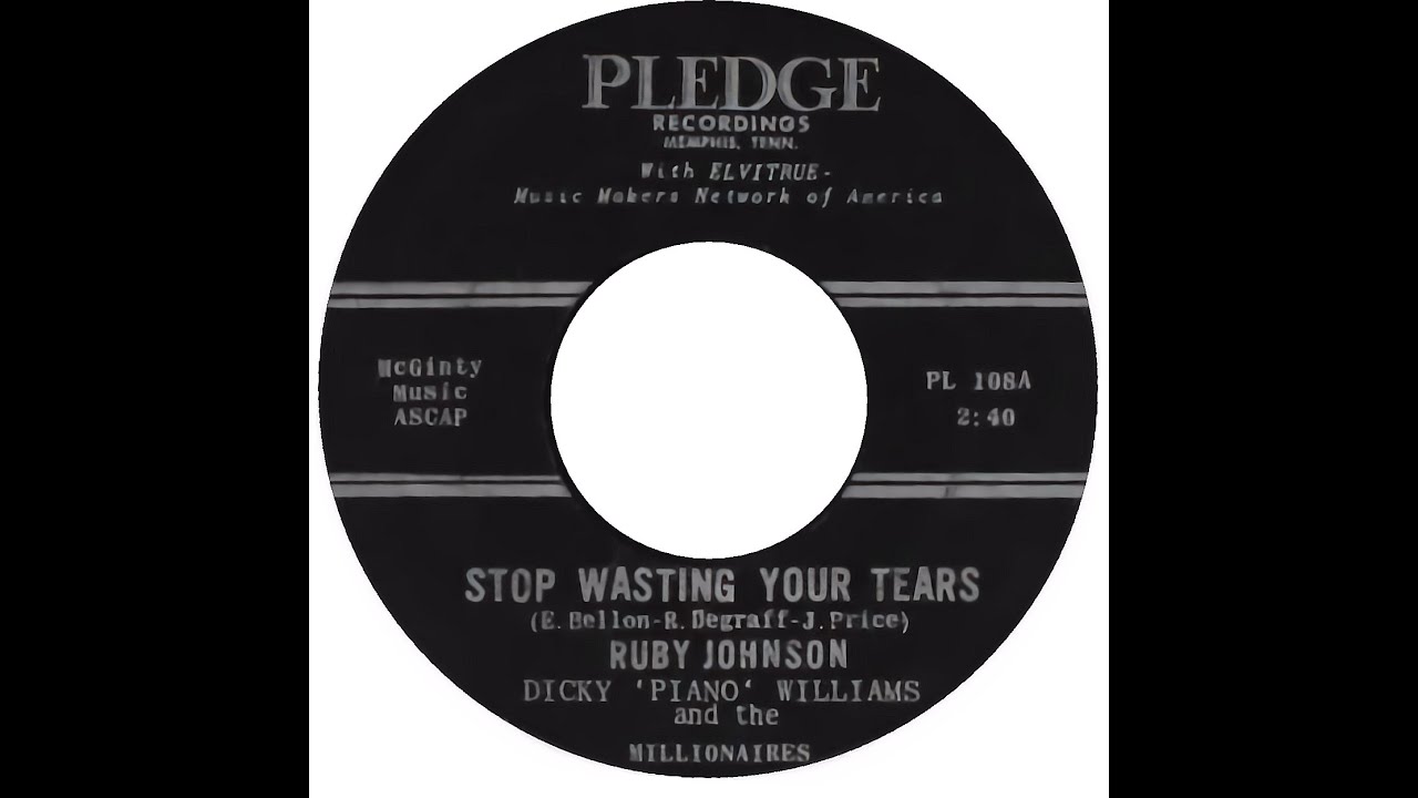 RUBY JOHNSON & THE MILLIONAIRES STOP WASTING YOUR TEARS - YouTube