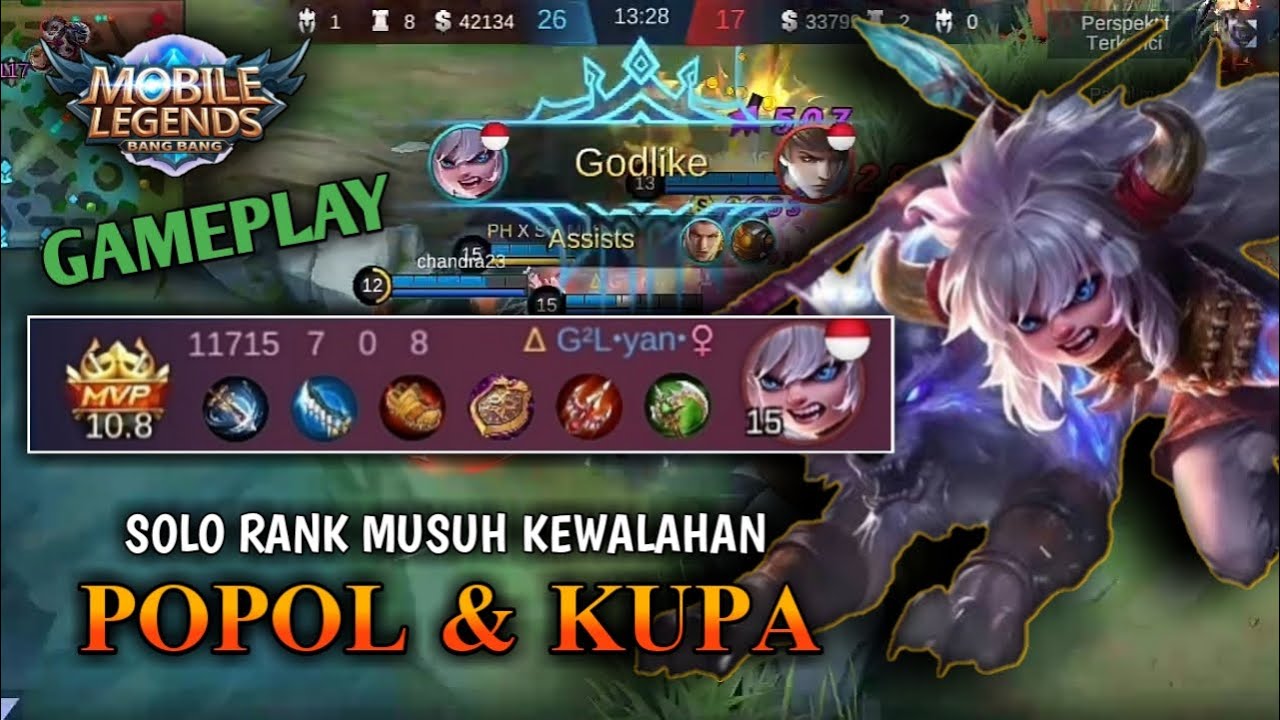 GAMEPLAY POPOL AND KUPA | SOLO RANKED - YouTube