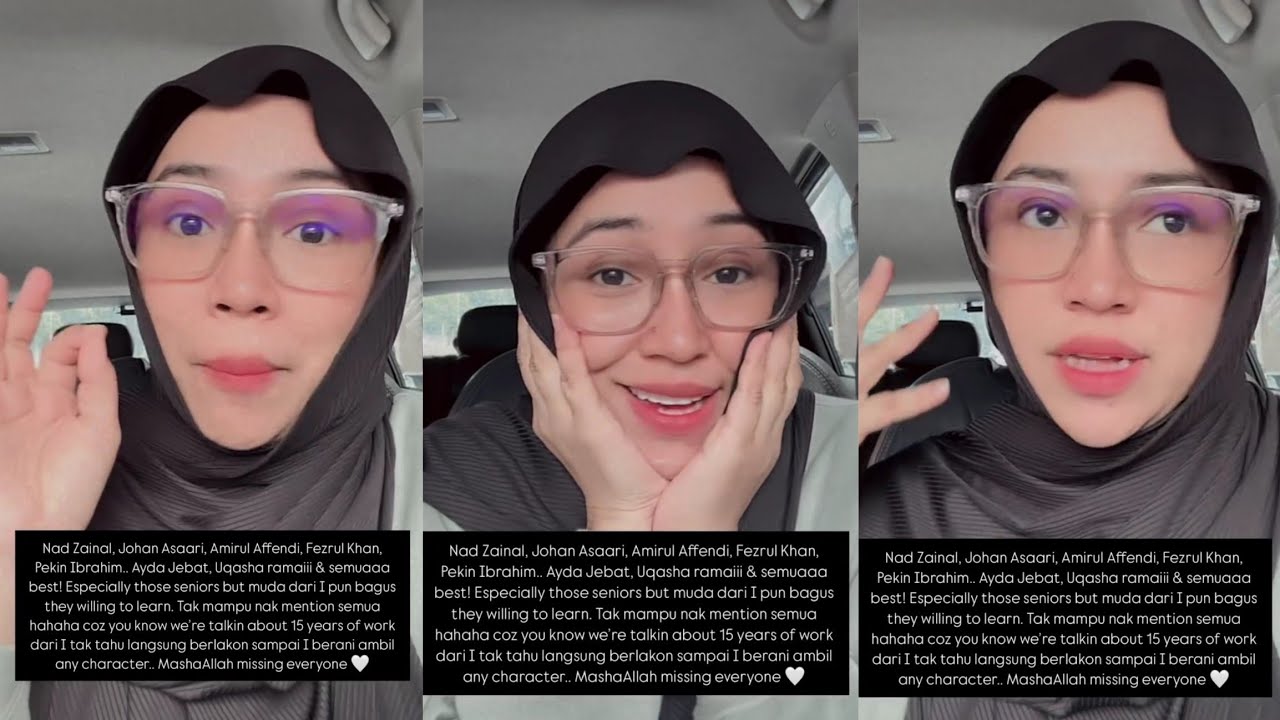 Ika Nabila Mention Nama2 Pelakon Senior... - YouTube