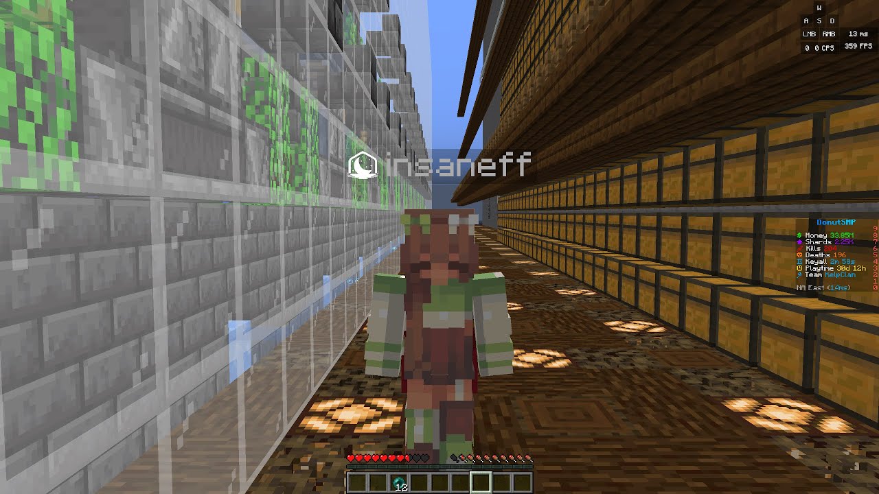 Another day building the largest Kelp farm on the Donut SMP - YouTube