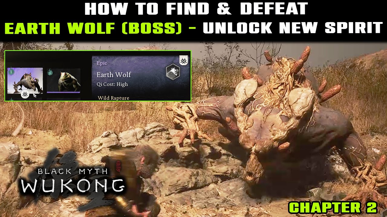 Earth Wolf Boss Location & How to Defeat | Unlock Earth Wolf SPIRIT ...